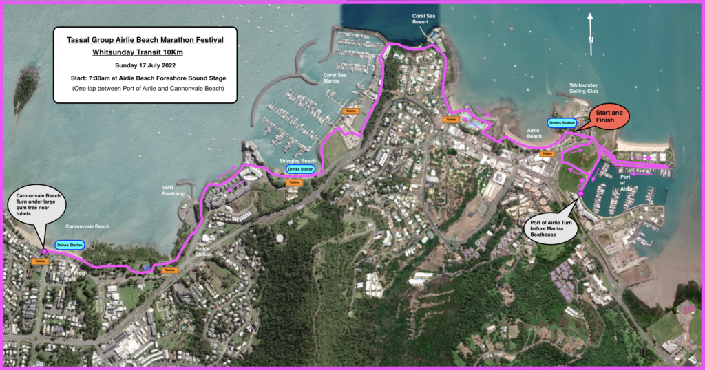 Whitsunday Transit 10km Fun Run – Airlie Beach Marathon Festival